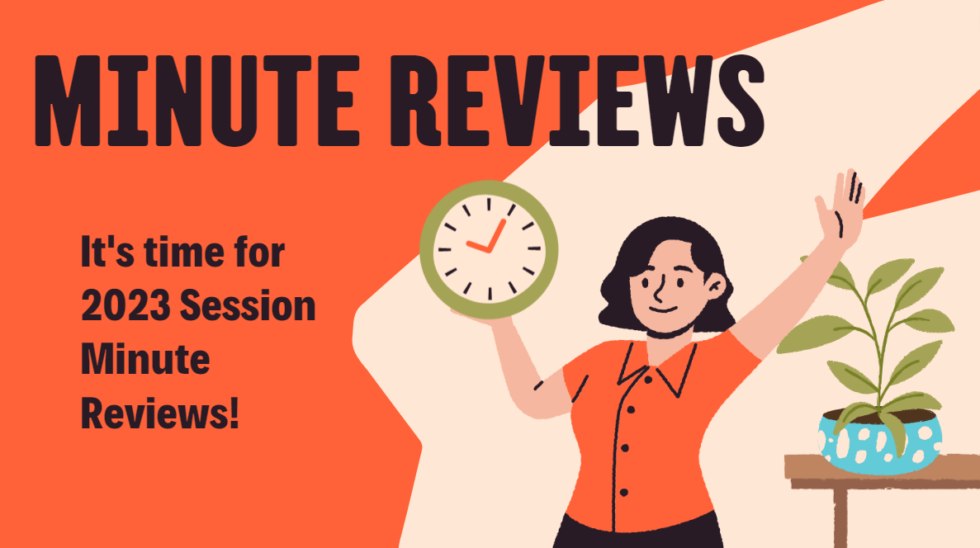 Reminder: Two Opportunities Left for Minute Reviews | Presbytery of ...